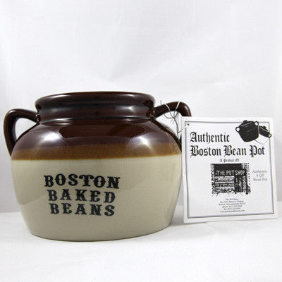1 Gallon (4 qt) Boston Baked Bean Pot – Pot Shop of Boston