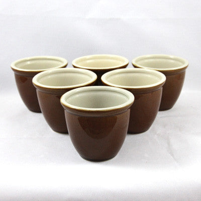 Custard Cups 6 pcs – Pot Shop of Boston